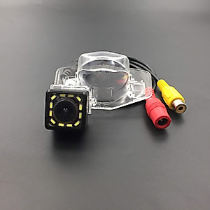 for Honda Odyssey/Crosstour/CR-V 2007~2010 Car Rear View Camera+12LED Back Up Reverse Parking Camera/Plug Directly