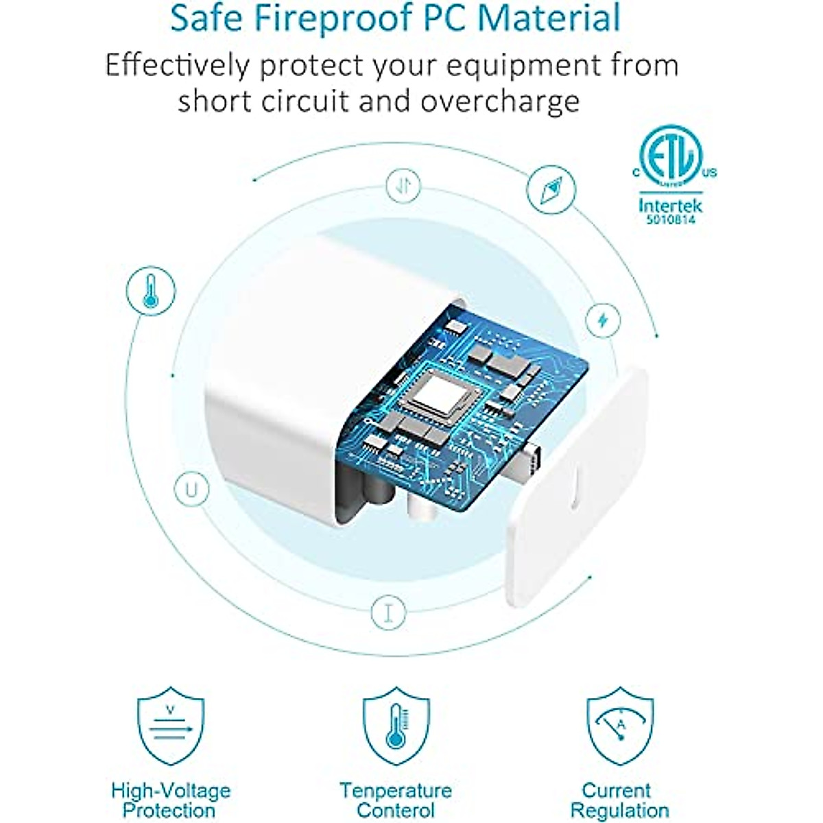 【Apple MFi Certified】 iPhone Fast Charger USB C Wall Charger 20W PD Adapter with 6FT Charging Cable Compatible iPhone 14/14 Pro/14 Pro Max/14 Plus/13 12 11 Pro Max/Pro/Mini/Xs Max/XR/X, iPad and More