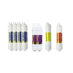 8EA Premium Replacement Water Filter 1 Year Set for SK Magic: WPU-6510C/WPU-6510F - 1 micron