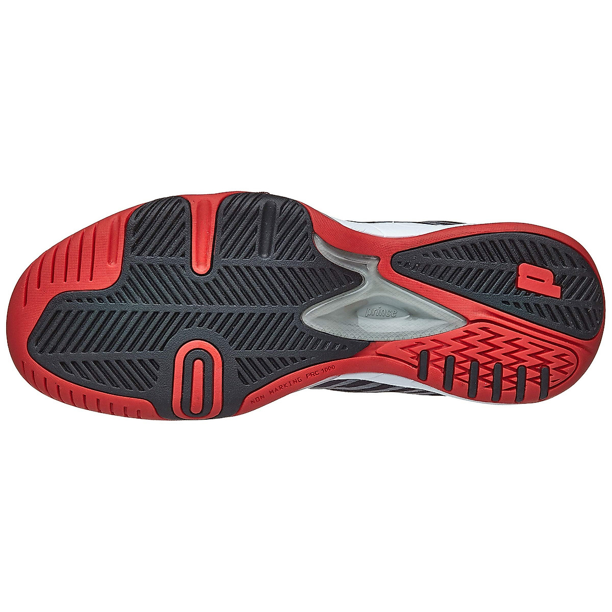 Prince T22 Lite Bk/Wh/Rd Men's Shoe 11.5 Black/White/Red