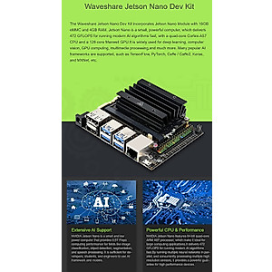 JetBot AI Kit Based on Jetson Nano to Build Smart AI-Based Robot JetBot with Front Camera Eye and ROS Nodes Code Dual Mode Wireless WiFi Bluetooth Facial Recognition Object Tracking etc @XYGStudy