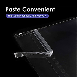 Falling in Art Acid Free 1.496mil (Single Side) Crystal Sealed Clear Bags for 18x24 Art Prints, Photos, 18 1/2 Inches by 24 2/5 Inches, 25-Pack