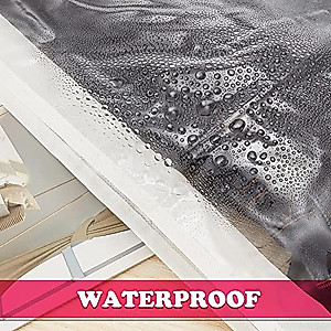 Dance Costume Garment Bag PVC Plastic Bag Holder Clear with Garment Rack Hanging Pack to Dance Bag Children Clothes Storage Costume Bags Organizer Zipper Pockets for Kid Girls, 23.6 x 35.4 In(6 Pcs)