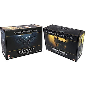 Dark Souls The Board Game Bundle Black Dragon Kalameet and Gaping Dragon Expansions (2 Items)