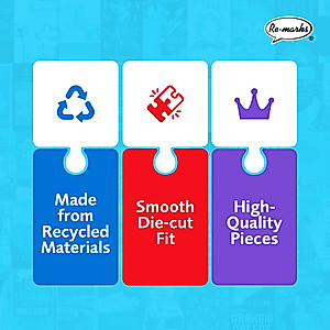 Re-marks British Classics Literary Puzzle, 1000-Piece Jigsaw Puzzle for All Ages