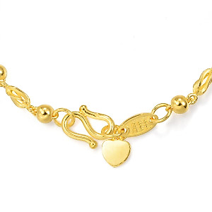 CHOW SANG SANG 999.9 24K Solid Gold Price-by-Weight 9.73g Gold Bracelet for Women 20692B |, 19