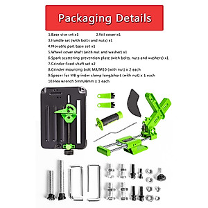 Angle Grinder Fixed Universal Bracket Table Saw Multifunctional Desktop Pull RodAngle Grinding Machine Stand for 100mm、115mm、125 mmAngle Grinder Metalworking Home DIY Easy Cutting Rebar