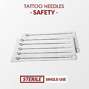 Tattoo Kit, Wormhole Tattoo Manual Tattoo Kit Tattoo Tool Kit Tattoo Pen Kit with Ink Tattoo Needles TK102