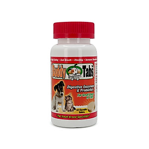 Multivitamin & Minerals Dietary Supplement Small Dogs & Cats by Interfarma Corp | Heart, Digestion, Skin, Coat, & Joint Support | with Vitamins, Minerals, Iron, Calcium, & Folic Acid | 60 Tablets