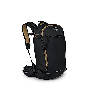 Osprey Soelden 32L Ski and Snowboard Backpack, Black, One Size