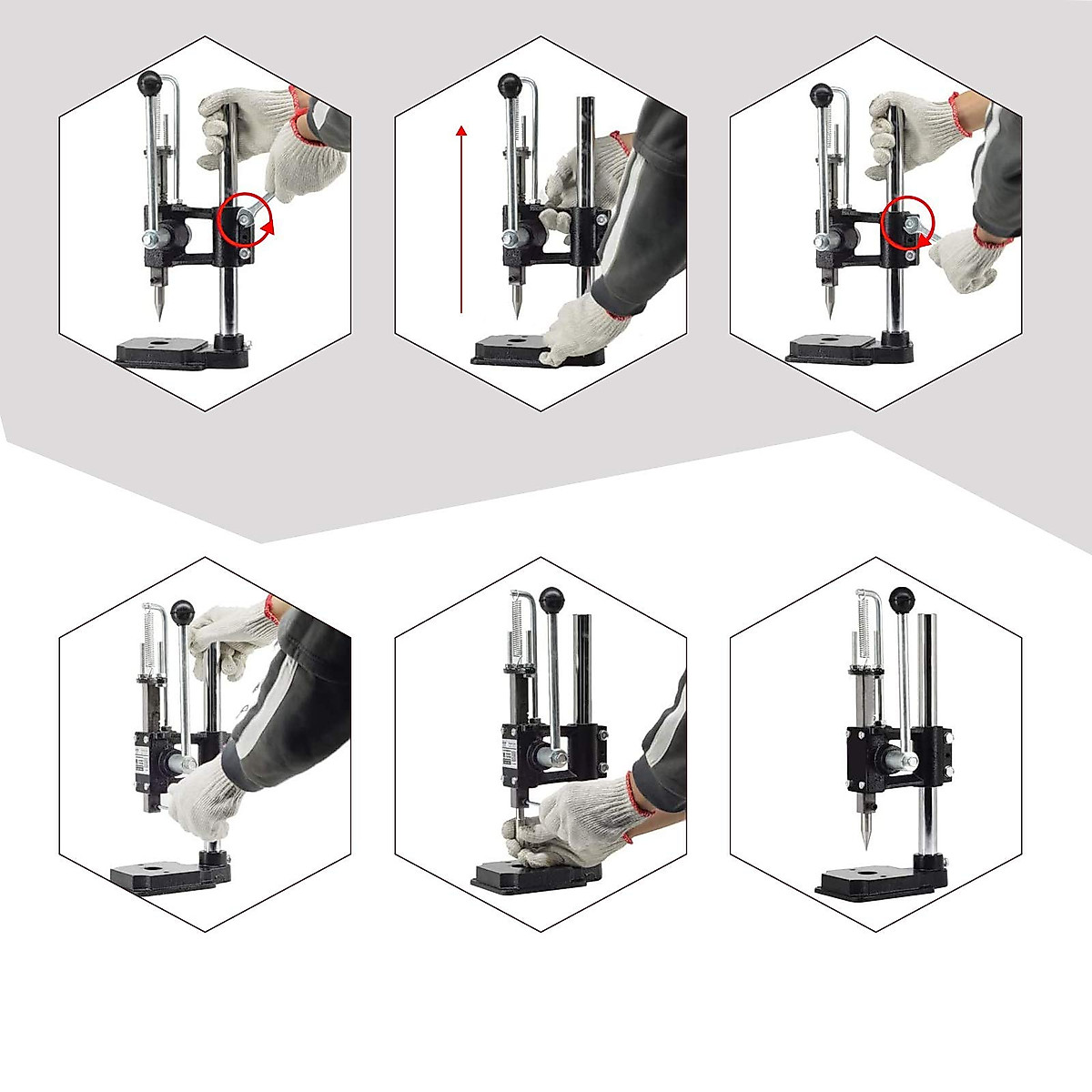 JIAWANSHUN Oyster Shucker Manual Oyster Shucking Machine Oyster Shell Opener Machine Oyster Opener Set Clam Opener Oyster Sheller Oyster Shucking Tool Seafood Tools