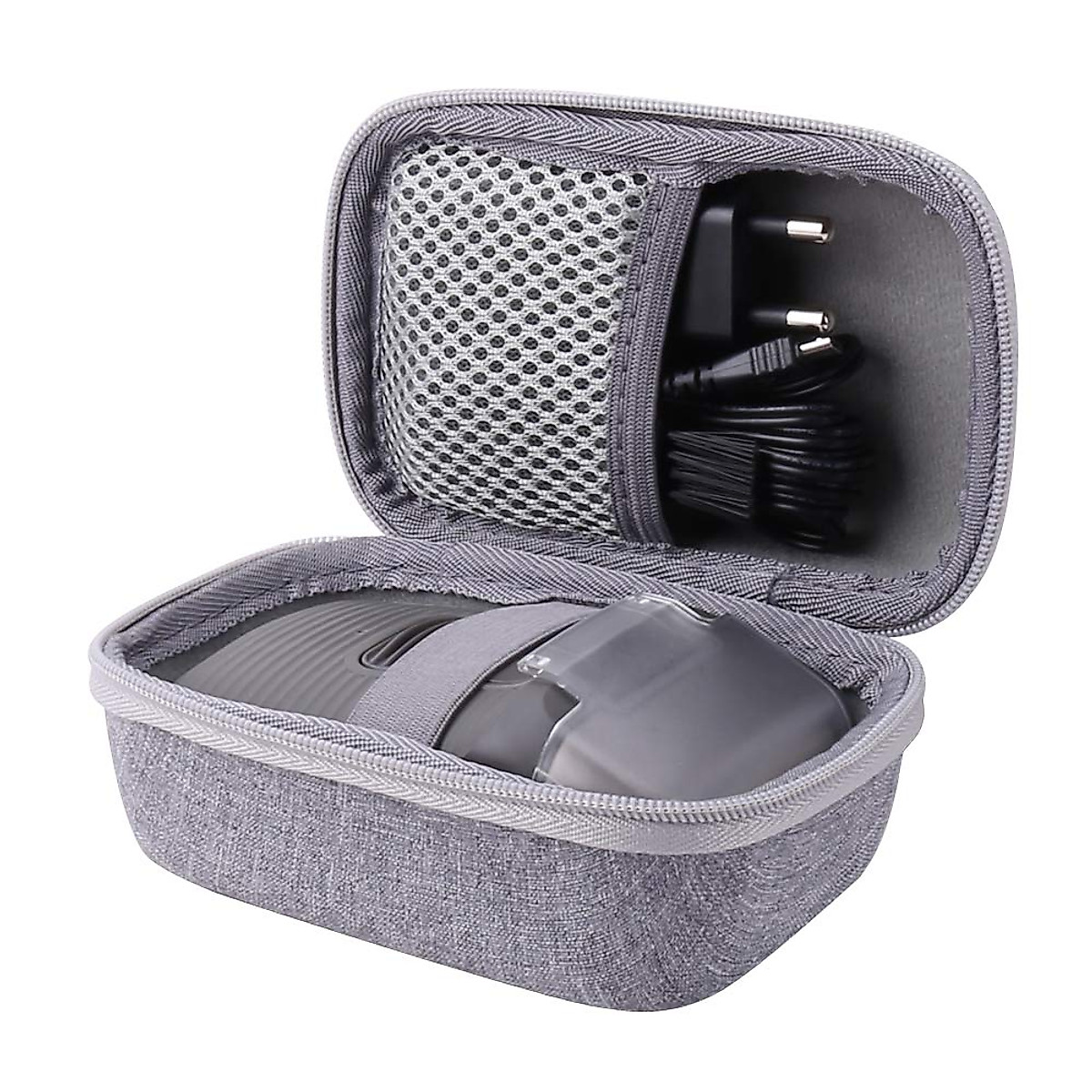 Aenllosi Hard Case Compatible with Remington HF9000 Heritage Series Shaver, Titanium (black)