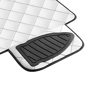 Handy Laundry Magnetic Ironing Mat, Change Any Flat Surface into an Ironing Board, Silicone Slip Resistant Iron Rest to Safely Place Your Hot Iron, Easy to Take Along When Traveling, (19 x 28 Inches)