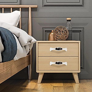 RODAILYCAY Skull 4 Packs Kitchen Drawer Pulls, Crystal Glass Cabinet Handles Pulls, Cupboard Door Knobs, Kitchen Hardware Pulls for Dresser Drawers