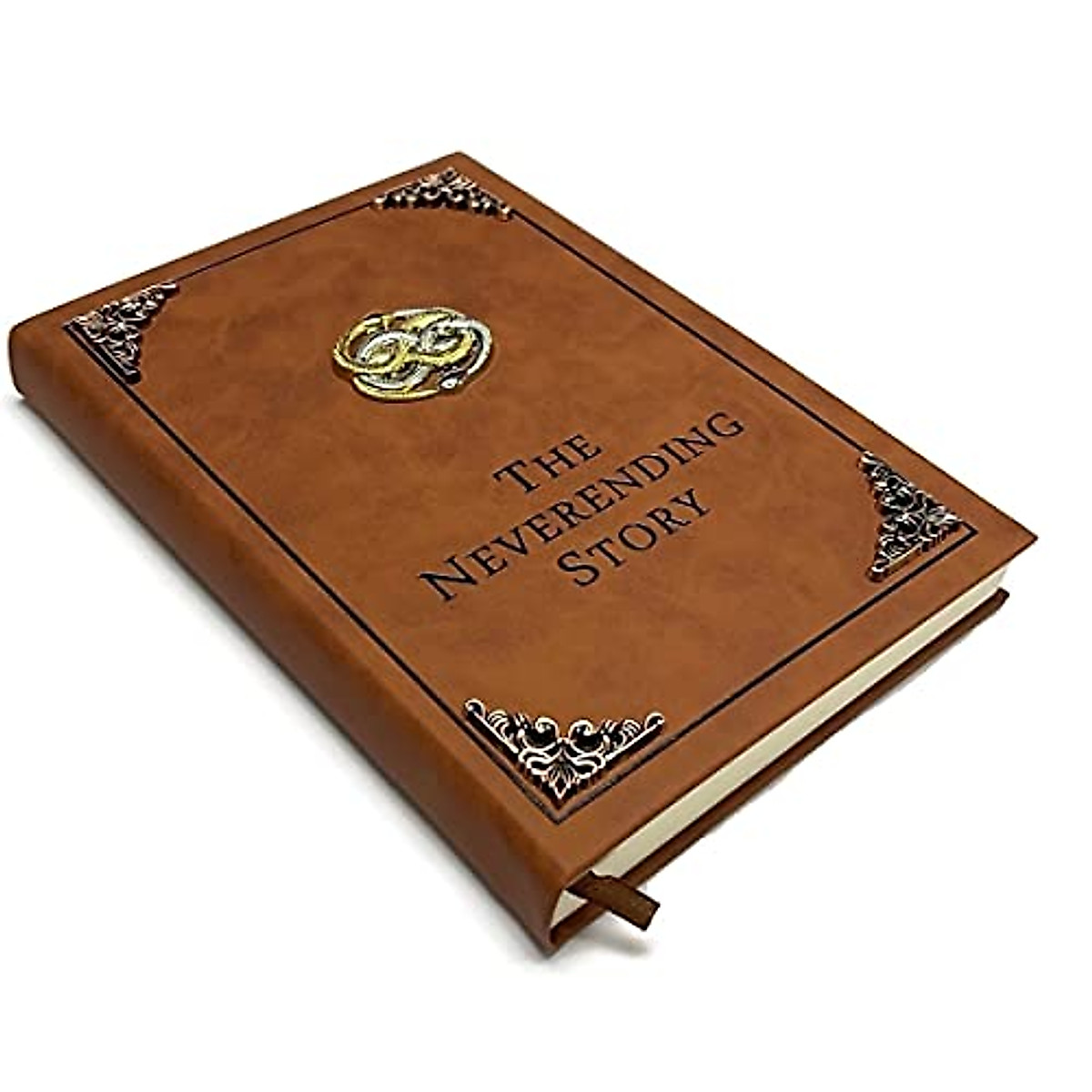 costumebase The Neverending Story Book Auryn Bastian Atreyu Replica Novel Brown