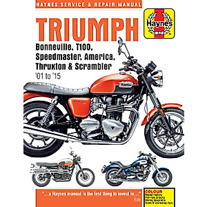 Triumph Bonneville (01 - 15) Haynes Repair Manual (Paperback)