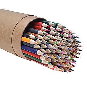 cyper top 80-color Colored Pencils Set for Adults and Kids, Drawing Pencils for Sketch, Arts, Adult Coloring Books