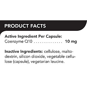VetriScience Laboratories - Coenzyme Q10 10mg, 100 Capsules (0900322.100)
