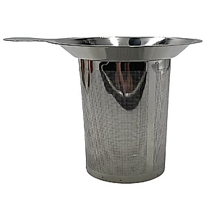 Needzo Lucky Cat Tea Cup with Infuser, Lid and Strainer for Steeping Loose Leaf Teas, Japanese Ceramic Mug, 15 Ounces