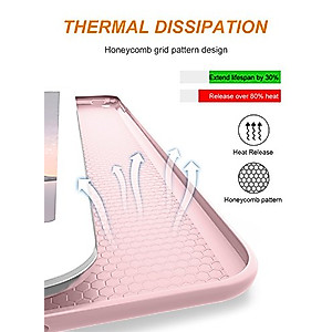 DTTO iPad 9.7 Case 2018 iPad 6th Generation Case / 2017 iPad 5th Generation Case, Slim Fit Lightweight Smart Cover with Soft TPU Back Case for iPad 9.7 2018/2017 [Auto Sleep/Wake] - Rose Gold