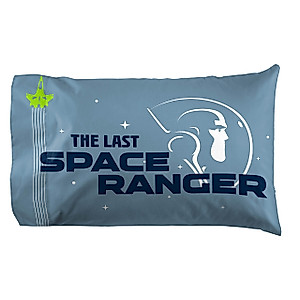 Jay Franco Disney Pixar Lightyear Ready to Go Twin Size Sheet Set - 3 Piece Set Super Soft and Cozy Kid’s Bedding Featuring Buzz - Fade Resistant Microfiber Sheets (Official Disney Pixar Product)