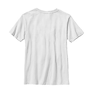 Pokemon Boys EEVEE EVOLUTION TAROT CARD Short Sleeve Tee Shirt, White, Youth Medium