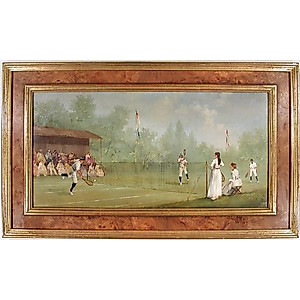 Edwardian Tennis Match:Men's Doubles