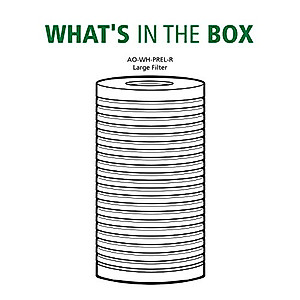 AO Smith 4.5"x10" 25 Micron Sediment Water Filter Replacement Cartridge - For Whole House Filtration Systems - AO-WH-PREL-R