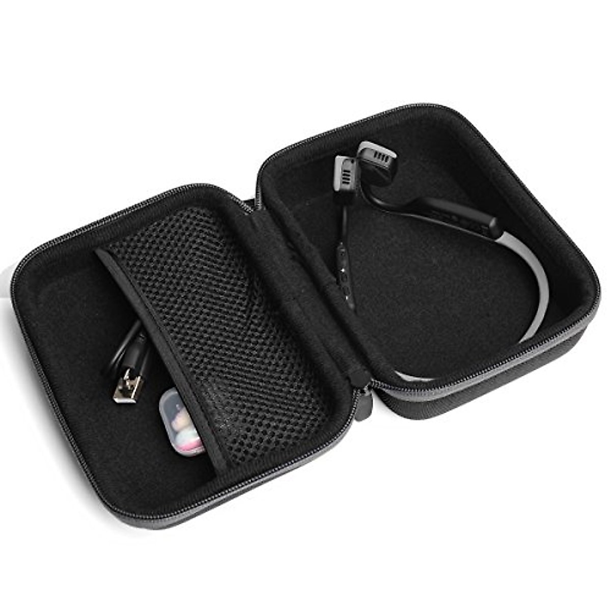 Protective case for Shokz openrun, openrun pro, openrun Mini, openmove, opencomm, Aftershokz Aeropex, OpenMove, Trekz, Trekz Mini, Trekz Air, Bluez 2, 2S; KSCAT, Sades, DIGICare, allmity