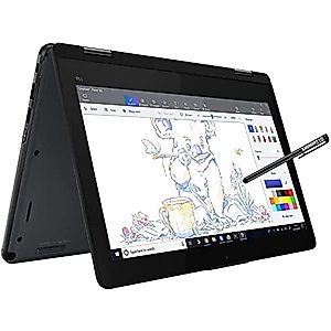 Lenovo ThinkPad Yoga 11e 11.6" 2-in-1 Touchscreen (Intel M3-8100Y, 8GB RAM, 512GB SSD, Webcam, Stylus), Ruggedized & Water Resistant Flip Convertible Laptop, Type-C, Wi-Fi, IST Pen, Windows 10 / 11