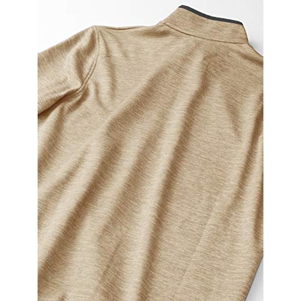 Under Armour Armour Fleece 1/2 Zip, Highland Buff (200)/Black, Small