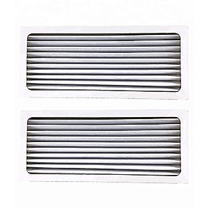 Nispira Air Filter Replacement Compatible with Hamilton Beach TrueAir Ultra Quiet True Air Purifier 04386A, 04383 04385 04384 990051000, 2 Packs