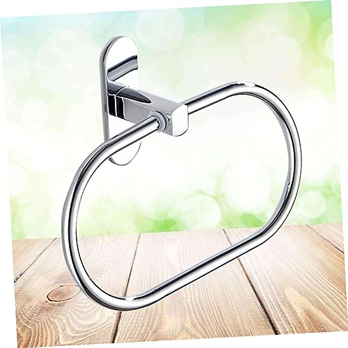 Towel Rack 2pcs Towel Hanger Wall Mounted Towel Holder Towel Rack No Punching Towel Ring Tower Hanger Towel Hanging Towel Bar Single Towel Shelf Towel Bar