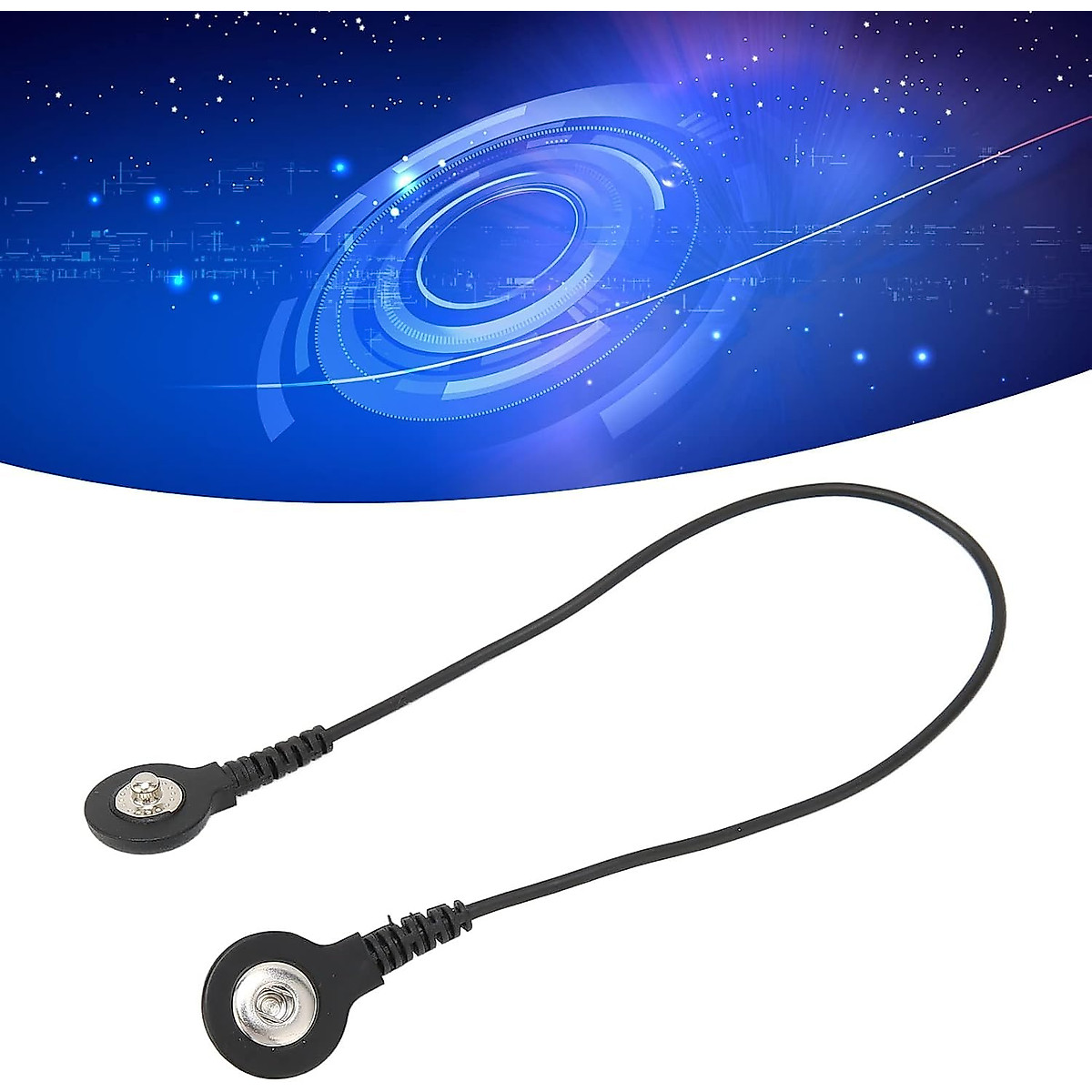 3.5mm Tens leadss Wires, Tens leadss Electrode Wires Tens Replacement Electrode Wires Leads Tens Cables Standard Connection Snap Cable for Digital Device for Electrode Leads Massager Machine