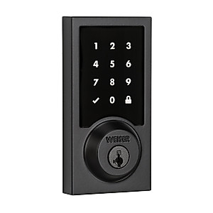 Weiser Premis Touchscreen Smart Lock - Works with Apple Home Kit (Iron Black)