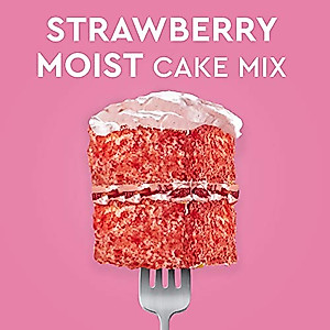 Duncan Hines Signature Cake Mix, Strawberry Supreme, 16.5 oz