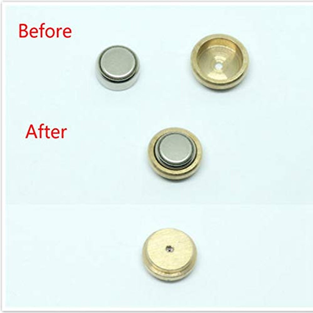 FASTROHY 2Pcs MR-9 Battery Adapter Replacement for Film Camera and Exposure Meter MR9 PX625 PX13