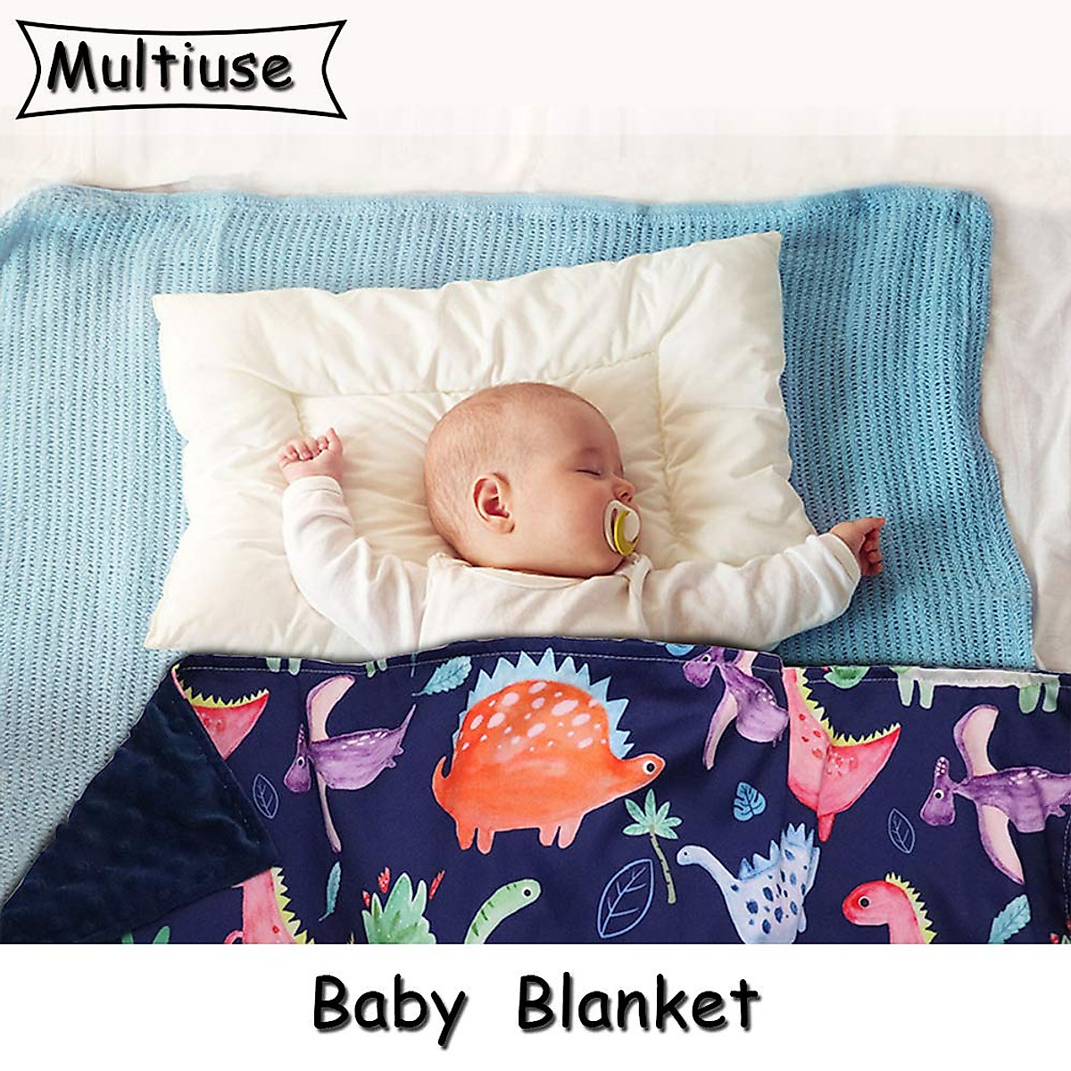 Baby Car Seat Cover, Peekaboo Opening Infant Carseat Canopy for Boys Girls, Warm Minky Blanket Car Seat Covers for Newborn, Carrier Cover Poncho, Nursing Covers for Breastfeeding