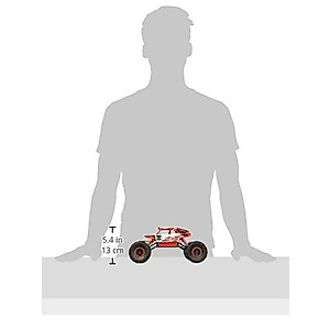 Click N' Play Remote Control Car 4WD Off Road Rock Crawler Vehicle 2.4 GHz, Red