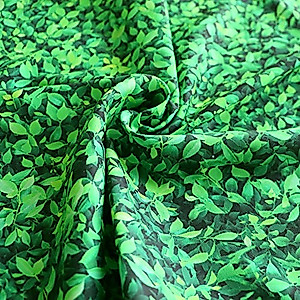 GiuMsi 7x5ft Polyester Greenery Leaves Photography Backdrop Grass Spring Natural Outdoorsy Supplies for Birthday Wedding Baby Shower Party Decorations Background Portrait Photo Booth