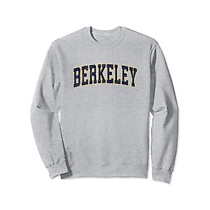 Berkeley California CA Vintage Athletic Sports Design Sweatshirt