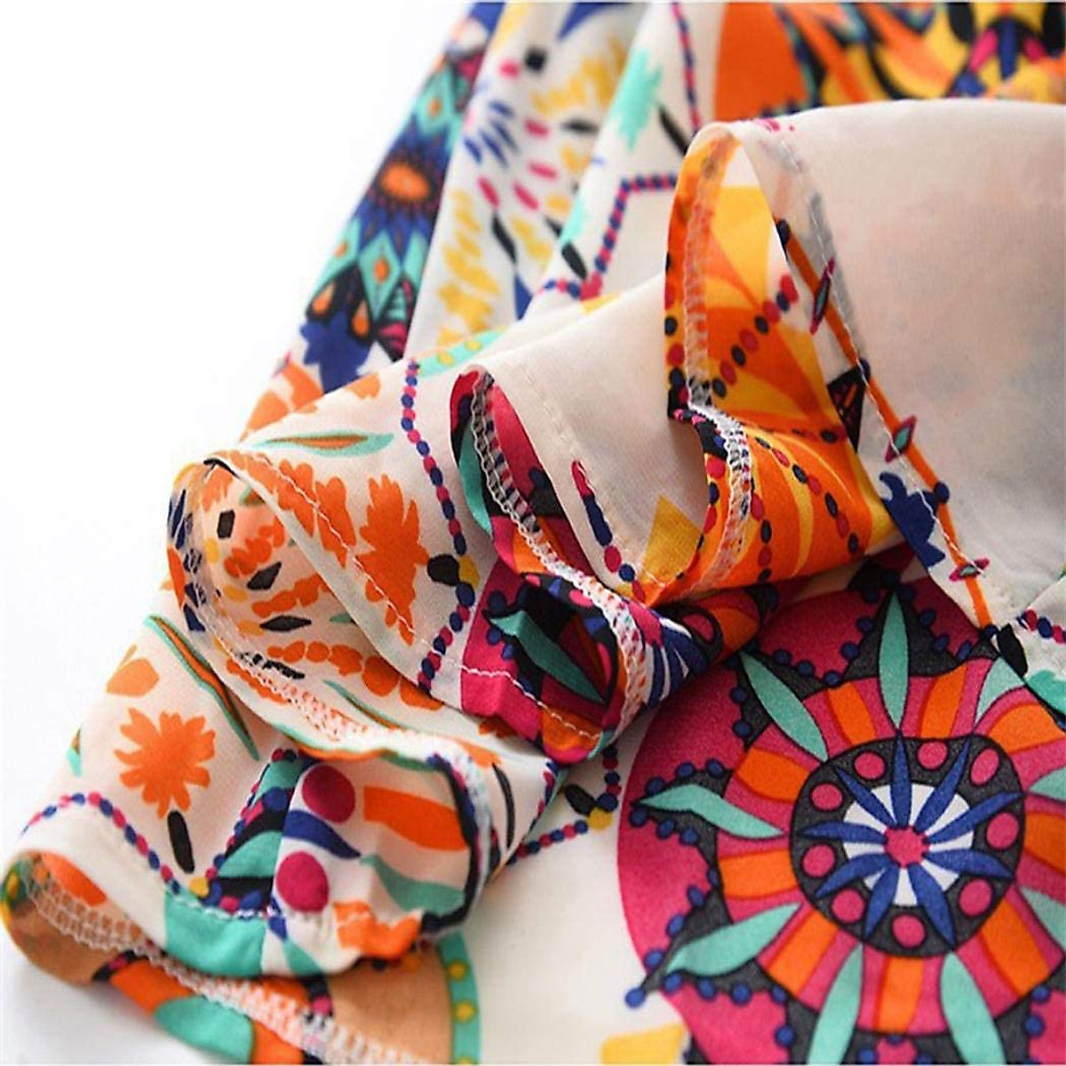 Hipea Toddler Baby Girl Clothes Bohemian Sleeveless Flower Princess Floral Formal Kids Summer Dress Skirt(2-3T)