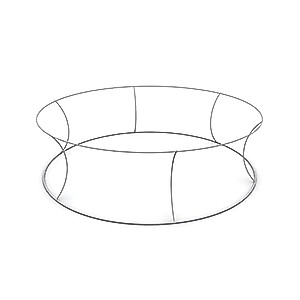 BannerBuzz Sky Tube Hanging Banners, 230 GSM Polyester Fabric, Anodized Coated Aluminium with Bungee Poles, Curved Poles, and Inbuilt Pushlock Pins (Print with Hardware,8' X 2')