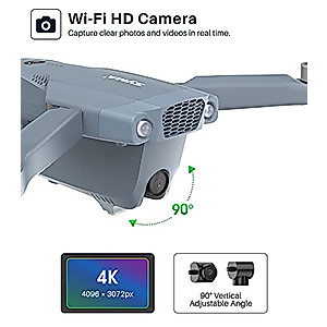 SYMA X500Pro GPS Drones with 4K UHD Camera for Adults, RC Quadcopter with 50 Minutes Flight Time, Brushless Motor, 5G FPV Transmission, Follow Me, Auto Return Home, Included Carrying Bag