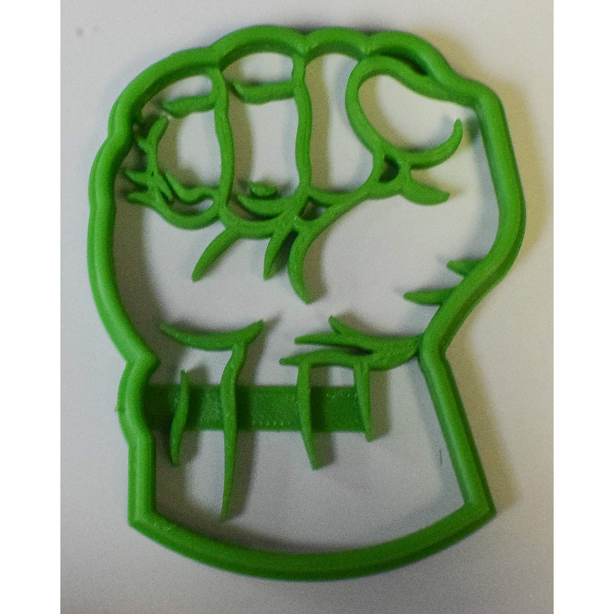 INSPIRED BY HULK FIST SUPERHERO CHARACTER COOKIE CUTTER BAKING TOOL MADE IN USA PR463