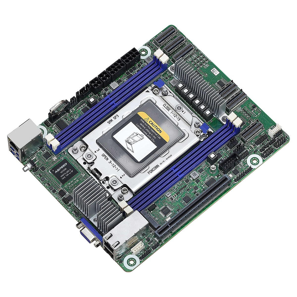 AsRock Rack ROMED4ID-2T Proprietary(Deep Mini-ITX) Server Motherboard AMD SP3 (LGA4094) EPYC 7002 Series