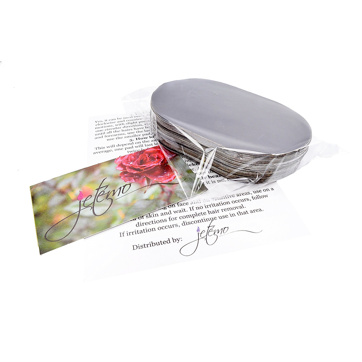 Jetemo Refill Pads for Smooth Away or Smooth Legs - 60 ONLY Large Pads