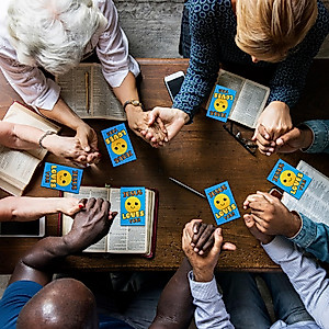 Chiisong 160 Pcs Gospel Tract Card Bulk Plan of Salvation Cards Pocket Prayer Holy Postcards Christian Inspirational Assorted Bible Verses Bookmark for Women Men Teens Ministering Tool Gifts, 8 Styles