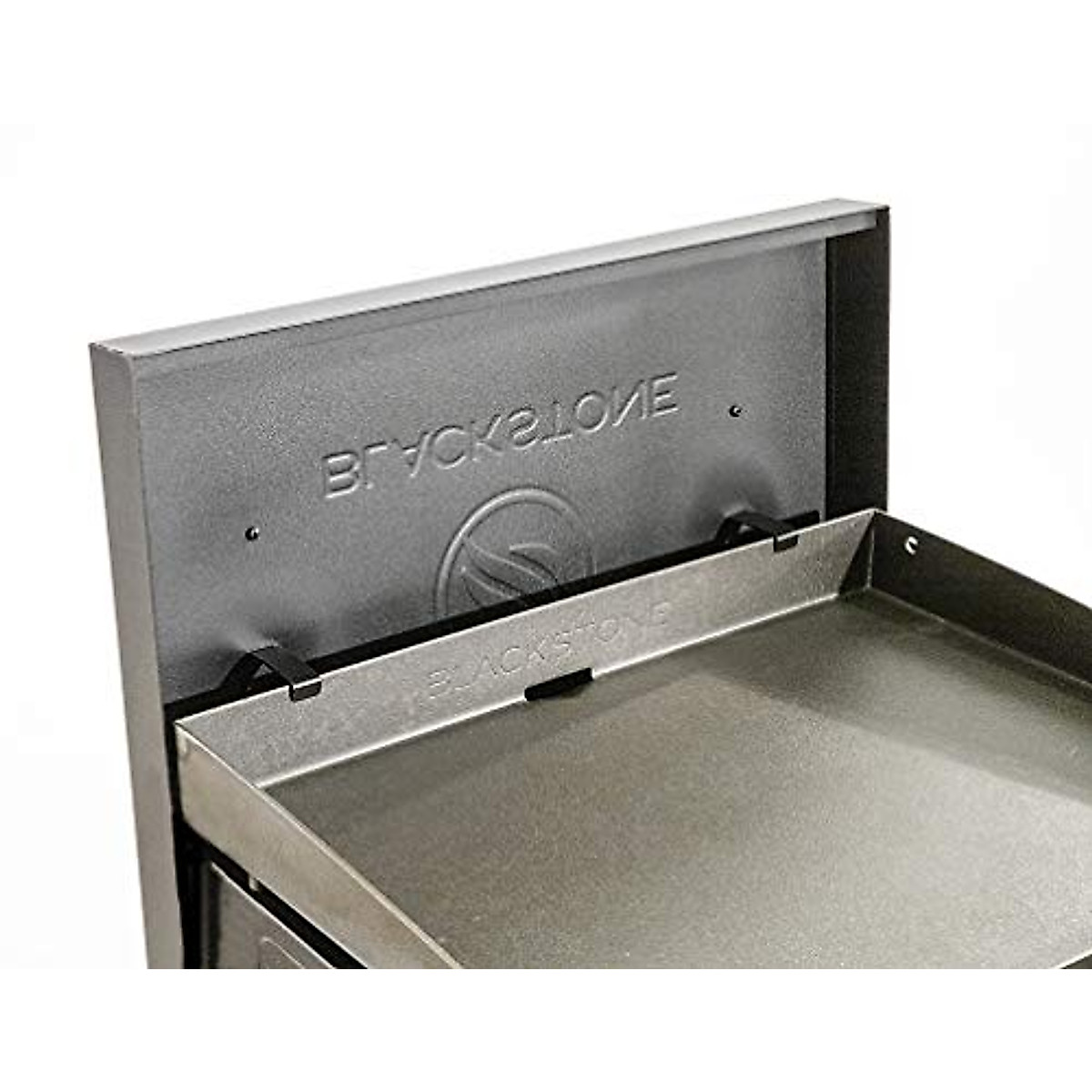 Blackstone 5079 Hard Cover Top Lid with Handle for 22" Griddle - Lightweight & Durable Storage Hood Cover - Powder Coated Steel - Flat Top Griddle Accessories Water Resistant Premium Model, Black