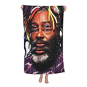 George Clinton Poster Beach Towel Quick Dry Highly Absorbent Light Weight Super Soft Bath Towel for Unisex